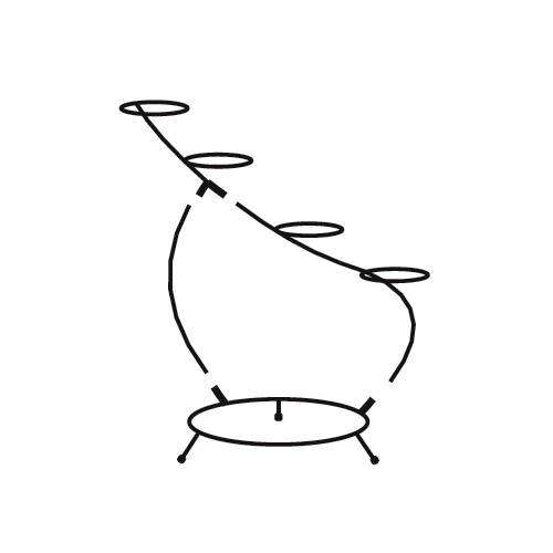 Metal Stand for Cascade Fountains – Smart Living Home & Garden